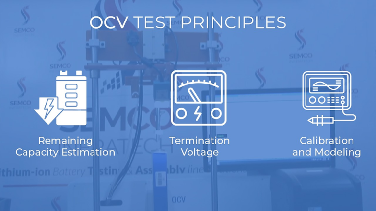 Lithium Battery Cell OCV Testing for Health & Capacity
